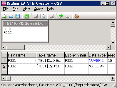 [Dr.Sum EA] Write(VTB)