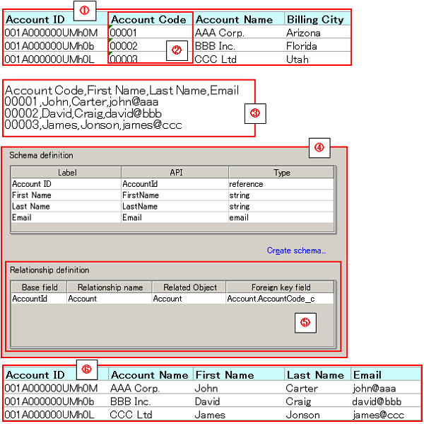 [Salesforce Bulk] Bulk Write Data(Upsert)