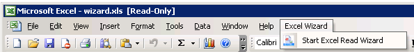 [Excel] Excel Read Wizard