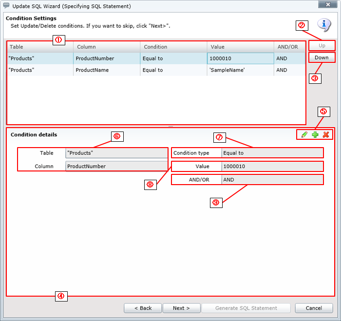 [RDB] Update SQL Wizard [Studio for Web]