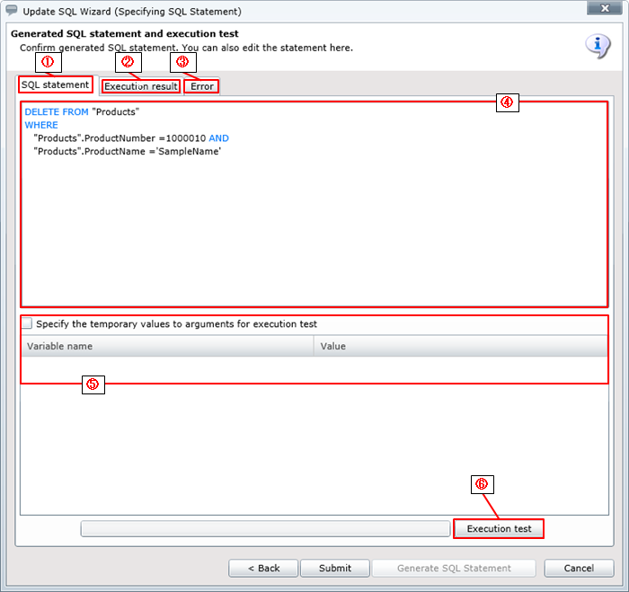 [RDB] Update SQL Wizard [Studio for Web]