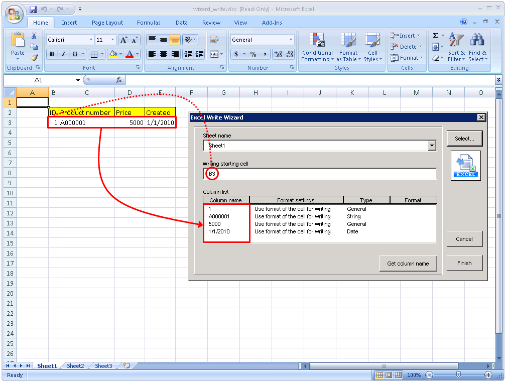 [Excel] Excel Write Wizard