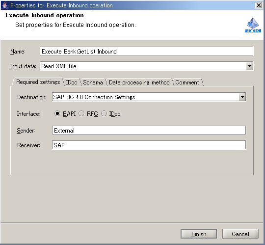 [SAP BC] Inbound Processing Tutorial