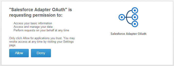 [Salesforce]About Connect with OAuth