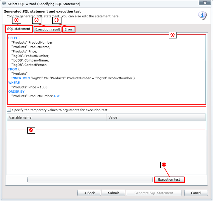 [RDB] Select SQL Wizard [Studio for Web]