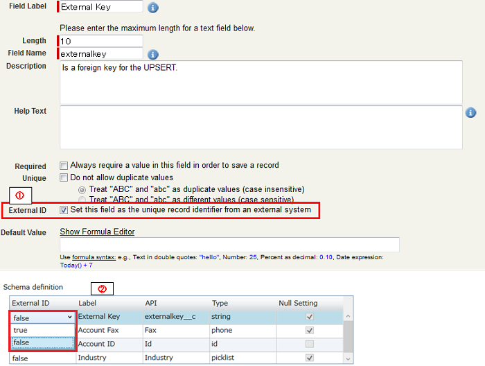 [Salesforce] Write Data(Upsert)