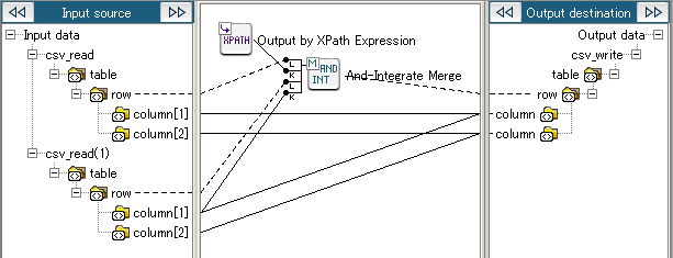 [Merge Mapper]Output by XPath Expression