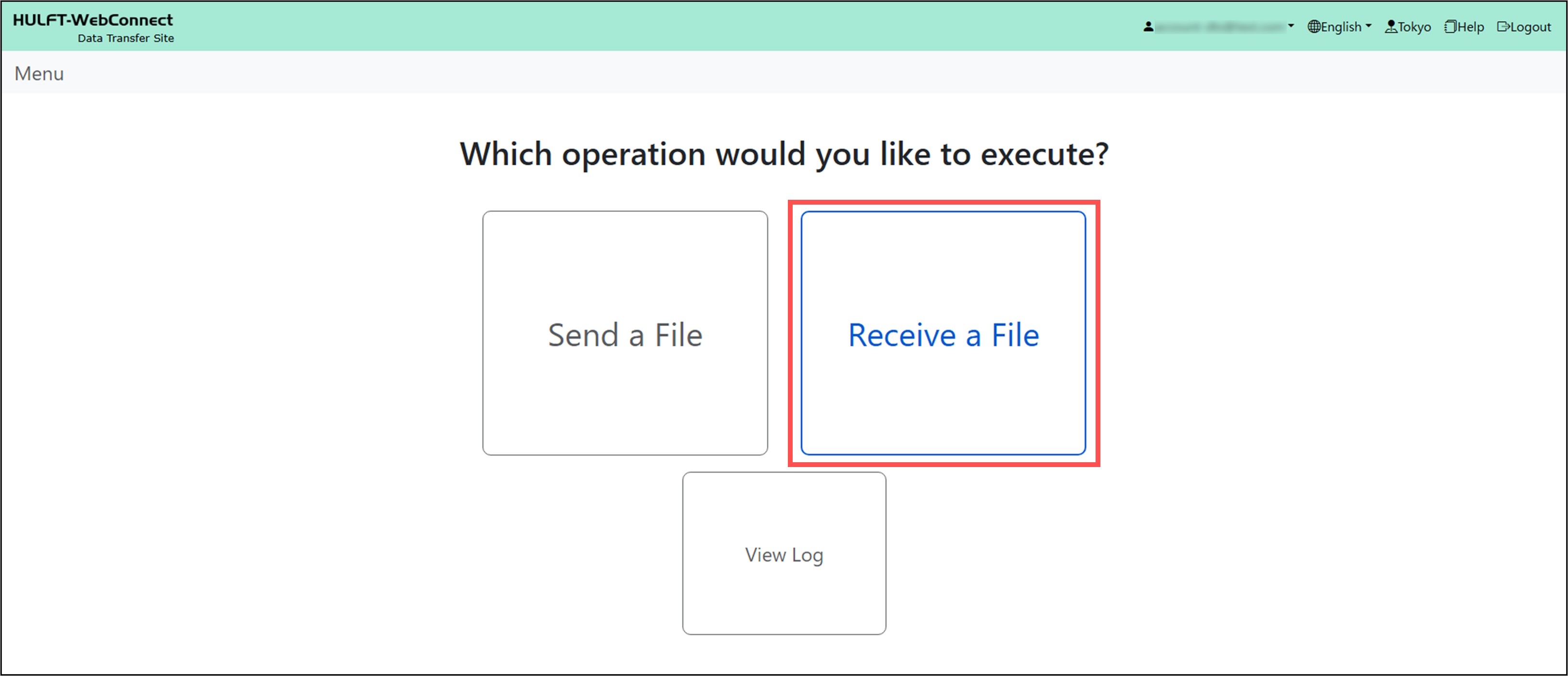 Official |Receiving of Files