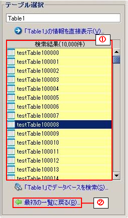 [RDB]テーブルブラウザ